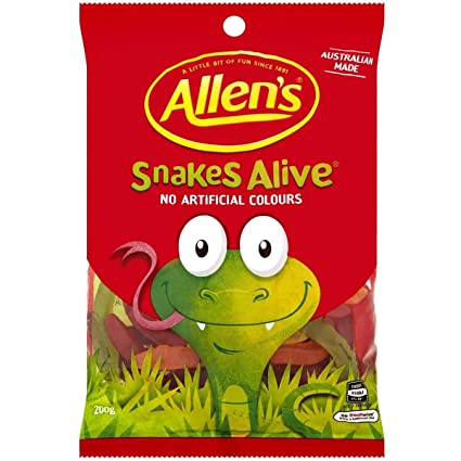 Allens Hang Bags SNAKES ALIVE 200g – Southern Buying Home Delivery